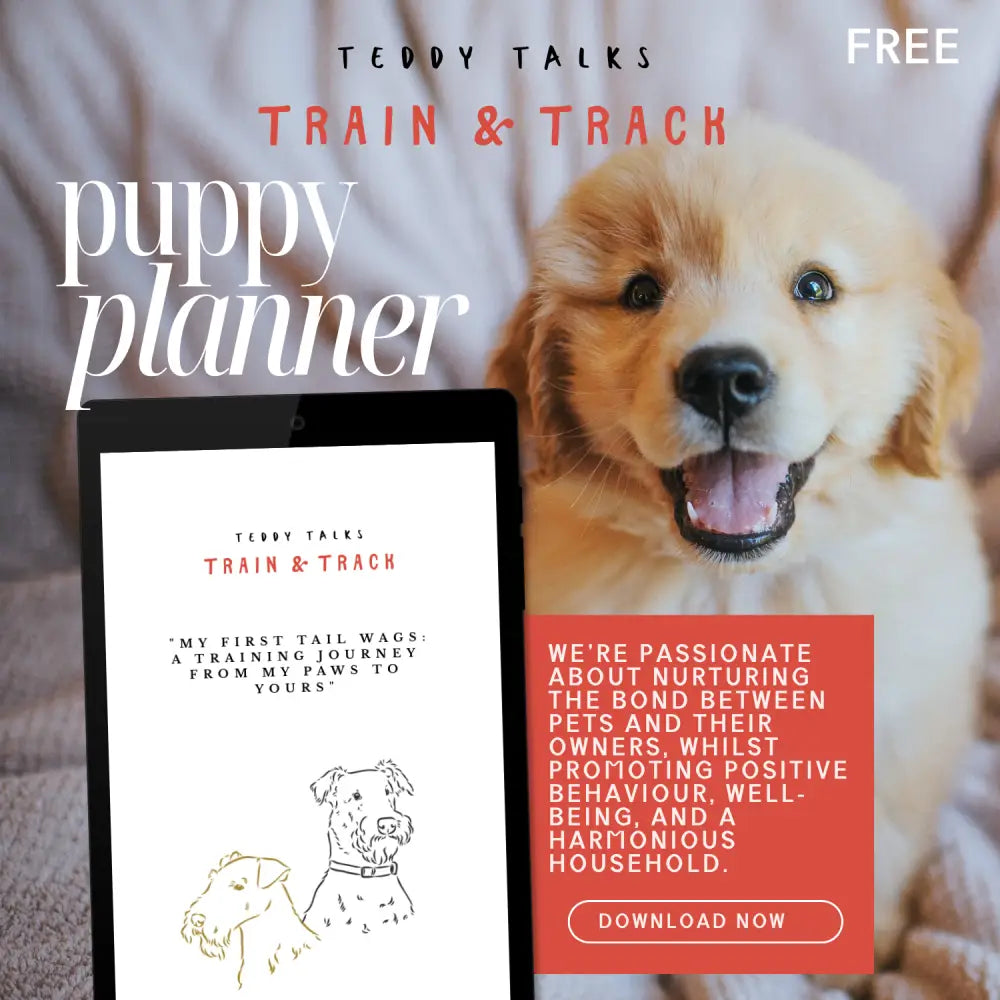 Free Teddy Talks Puppy Training Diary Download E-book – The Pets Larder