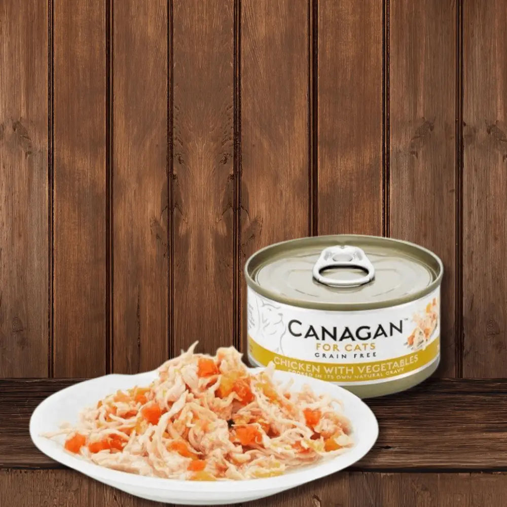 Canagan Cat Food Chicken with Vegetables Natural Nutrition – The Pets ...