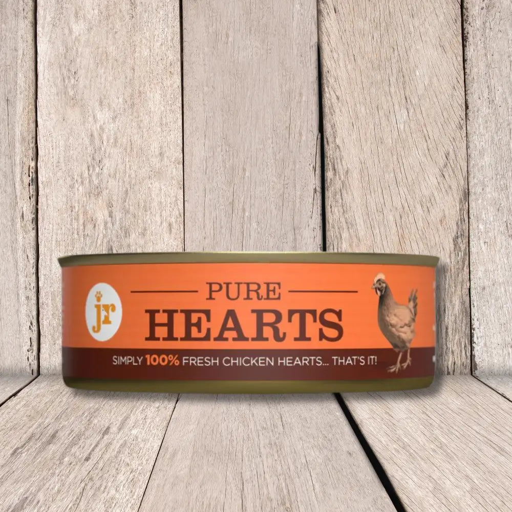 Jr Pure Chicken Hearts Topper 80g Pure Meat Toppers – The Pets Larder